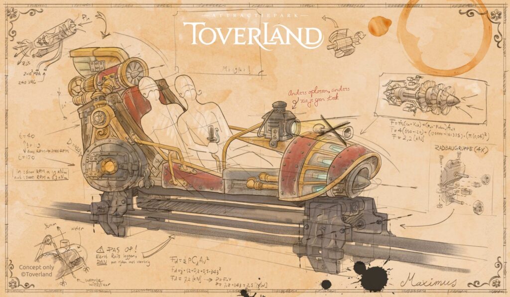 Toverland vervangt Maximus’ Blitz Bahn door nieuwe swinging bobsled ...